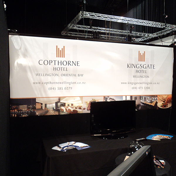 Expo Booth Backdrop Banners | Backdrop Banners and Popup Walls | New ...