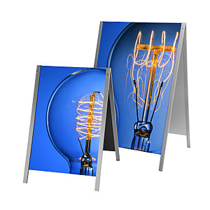 Footpath Sign Range | A-Frame | Chalkboard | Sandwich | Promotional ...