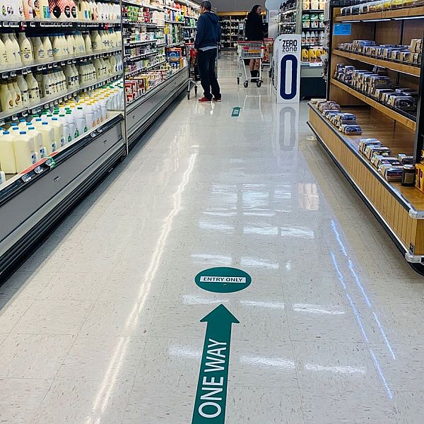 Covid19 Floor Graphics | Covid19 Signage & Displays | New Zealand