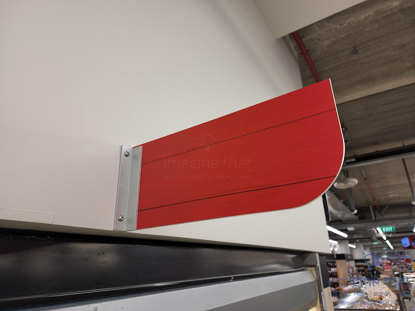 Aisle and Checkout Signage | New World | New Zealand