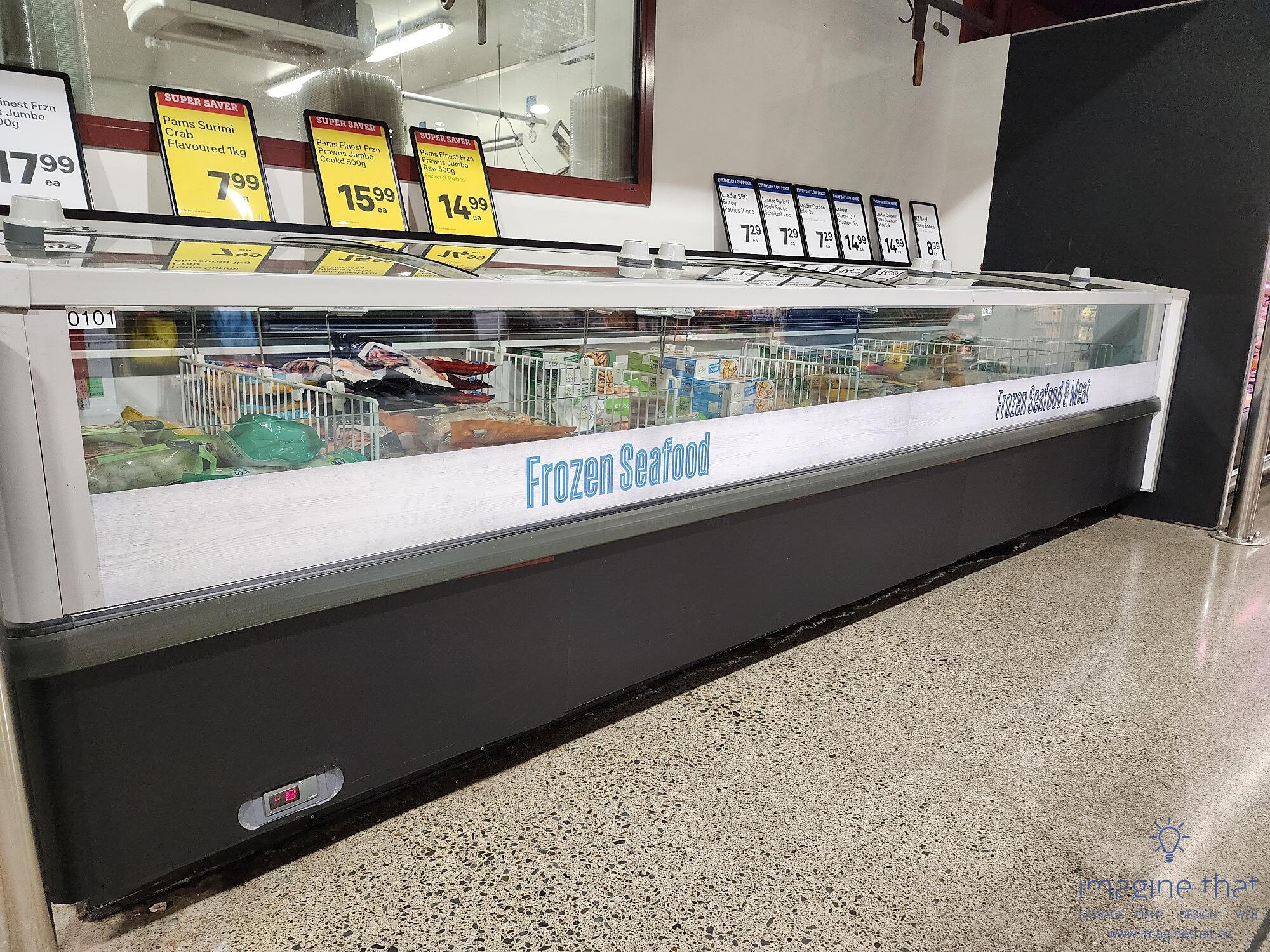 Chiller Signage | New World | New Zealand