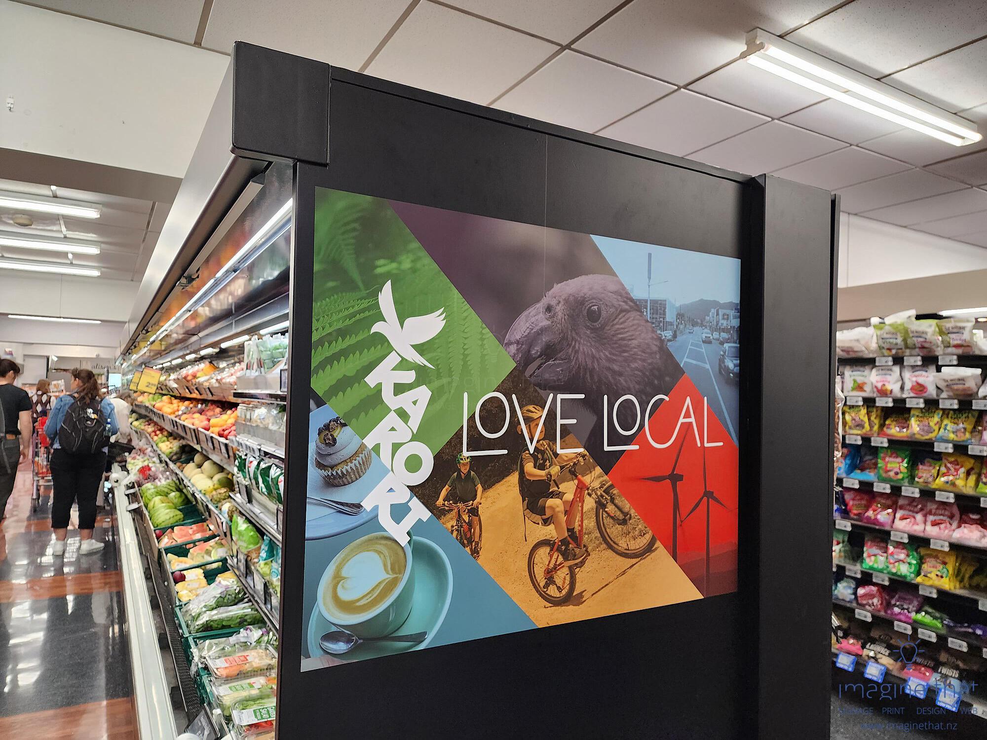 Chiller Signage | New World | New Zealand