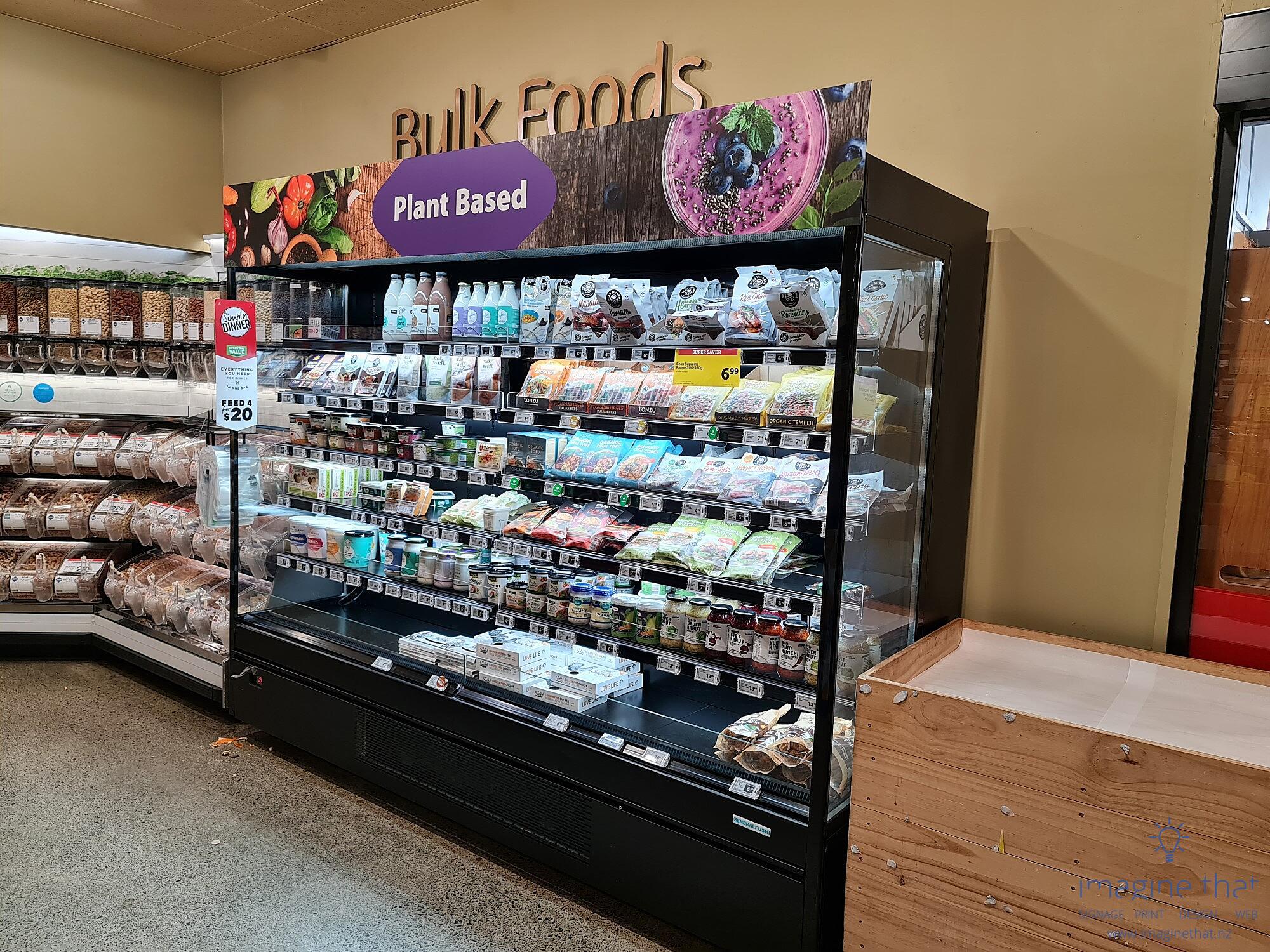 Chiller Signage | New World | New Zealand