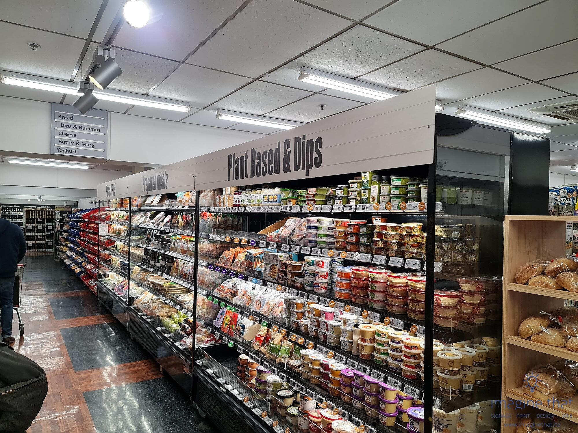 Chiller Signage | New World | New Zealand