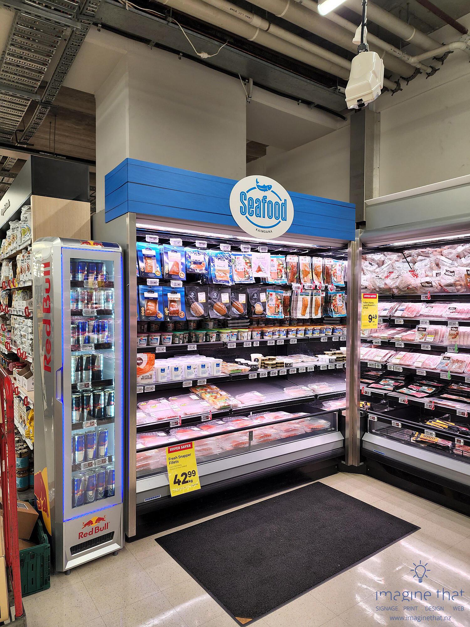 Chiller Signage | New World | New Zealand