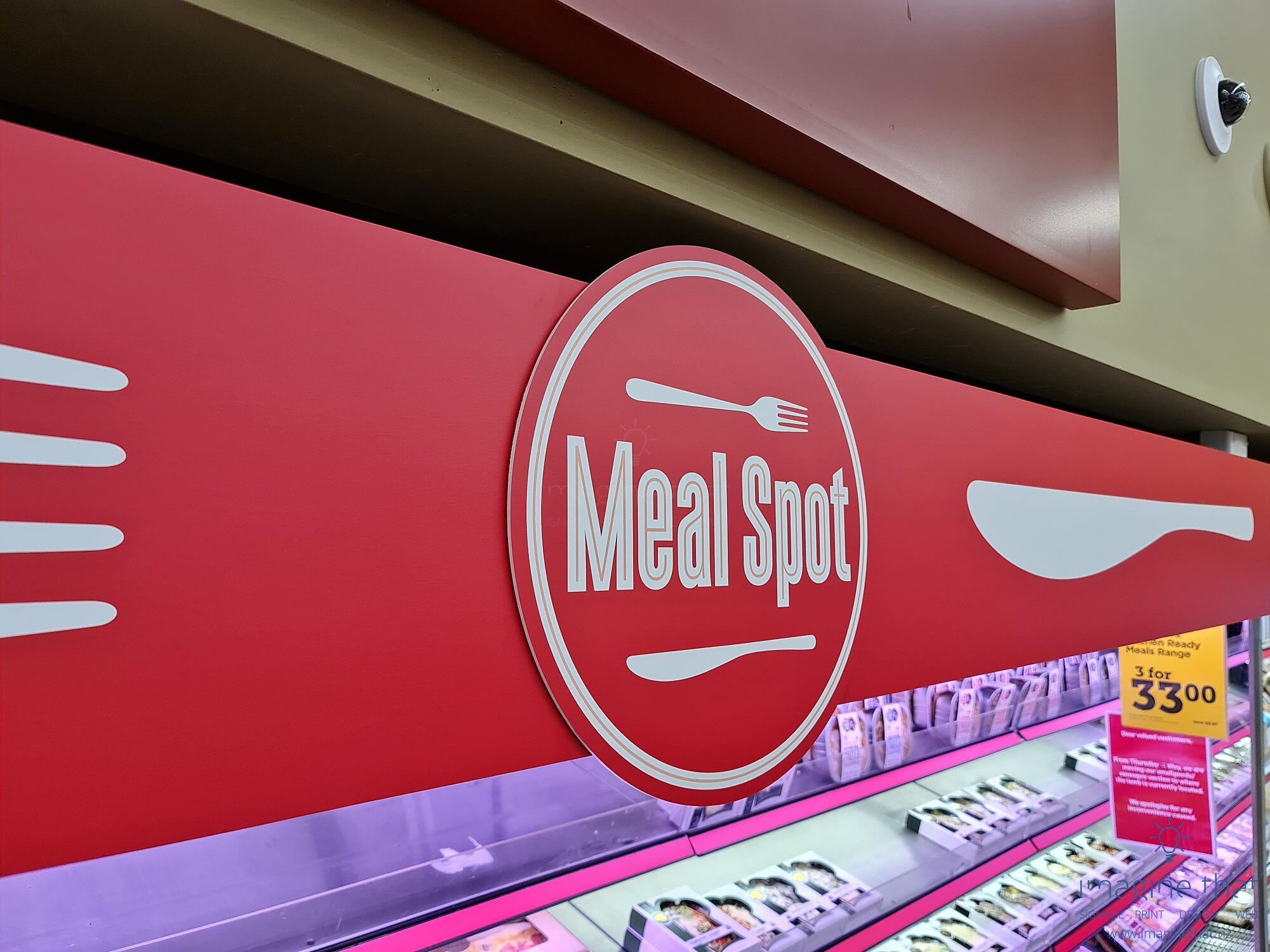 Meat Spot Signage | New World | New Zealand