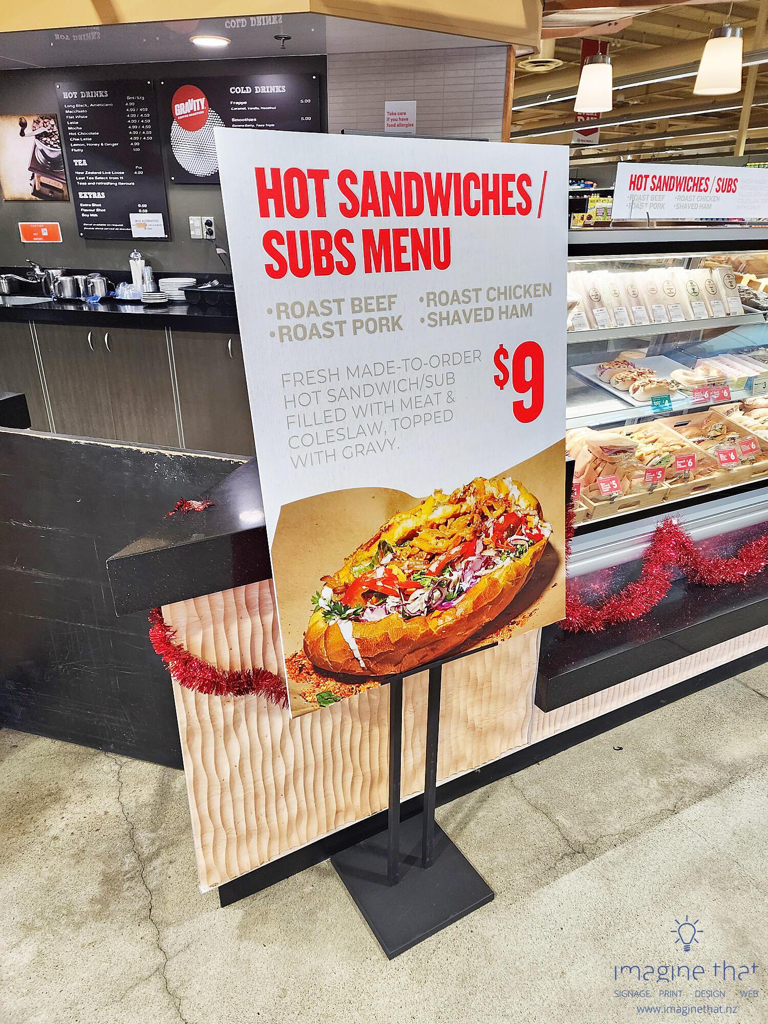 Promotional Signage | New World | New Zealand