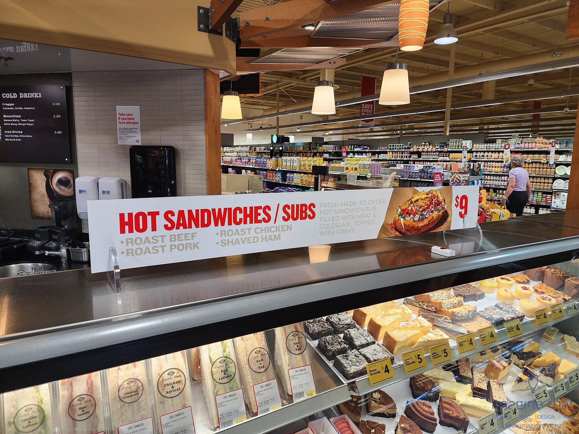 Promotional Signage | New World | New Zealand