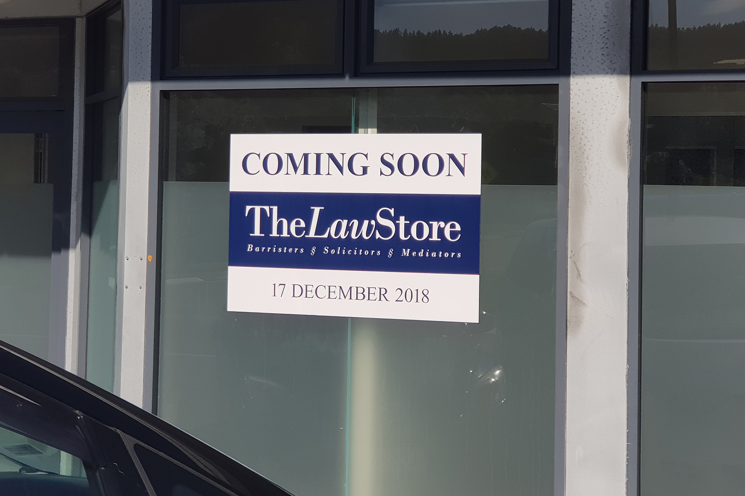 Window Graphics | Building Signage | New Zealand